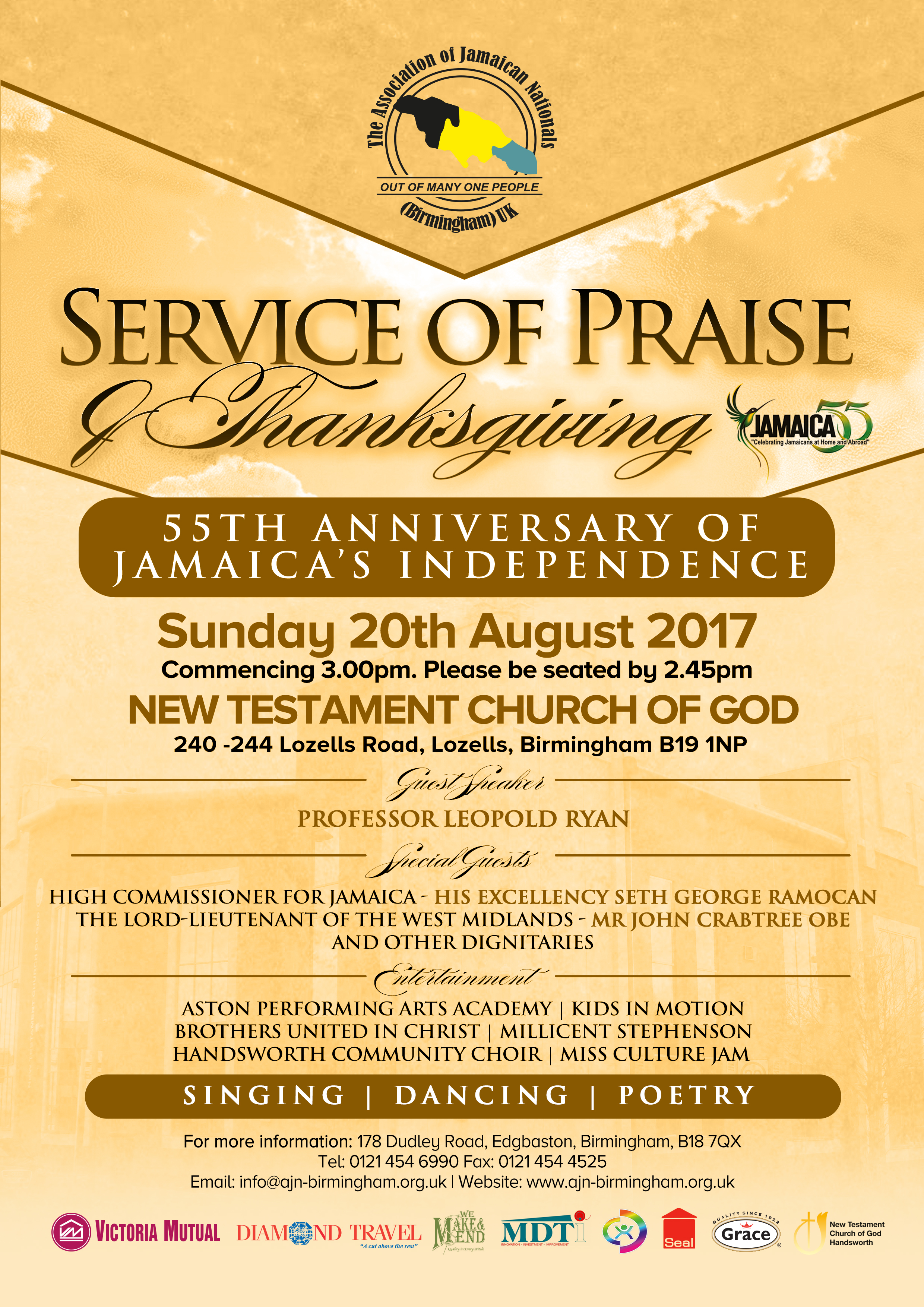 Service of Praise and Thanksgiving - Millicent Stephenson