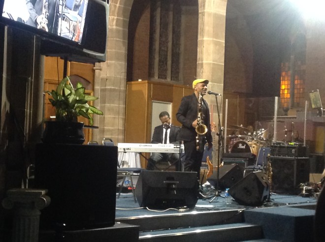 Kirk Whalum and John Stoddart - what a duo! - Millicent Stephenson