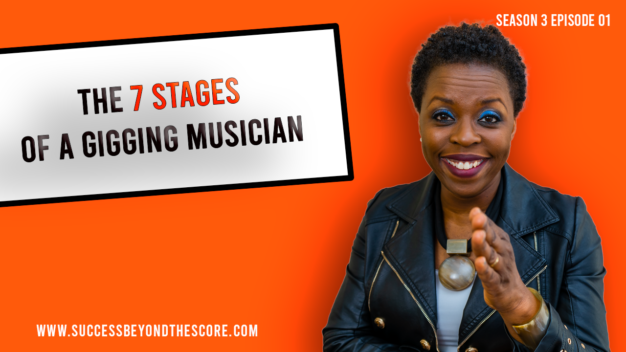 Today At 1pm: The 7 Stages Of a Gigging Musician - Millicent Stephenson